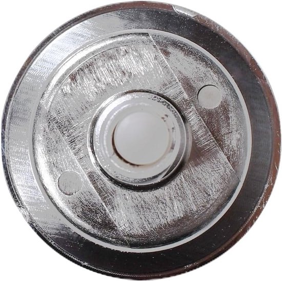 Universele Dubbele Spoelknop voor WC-Spoelreservoir - Chroom | bol