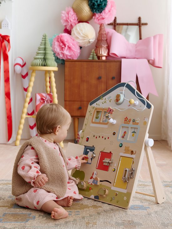 Vertbaudet Activiteitenbord met geluid en licht van FSC®-hout | Games | bol