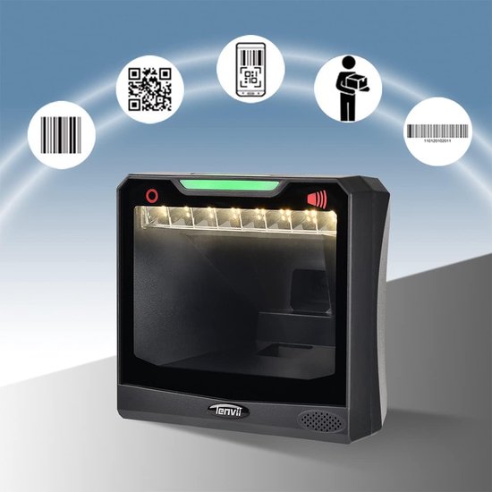 Automatische Omnidirectionele USB Barcode Scanner 1D 2D QR Code Plug ...