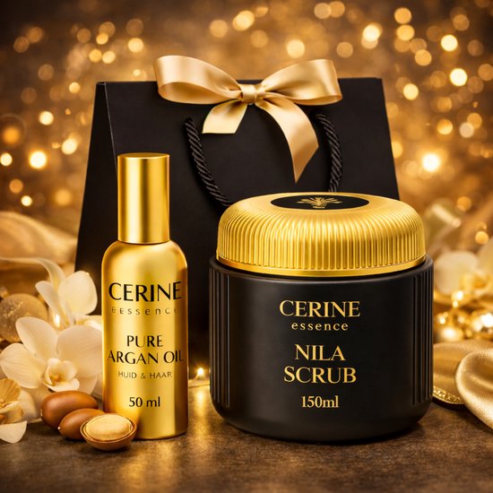 Cerine Essence Luxe Huidverzorging Cadeauset – Argan & Nila – Premium ...