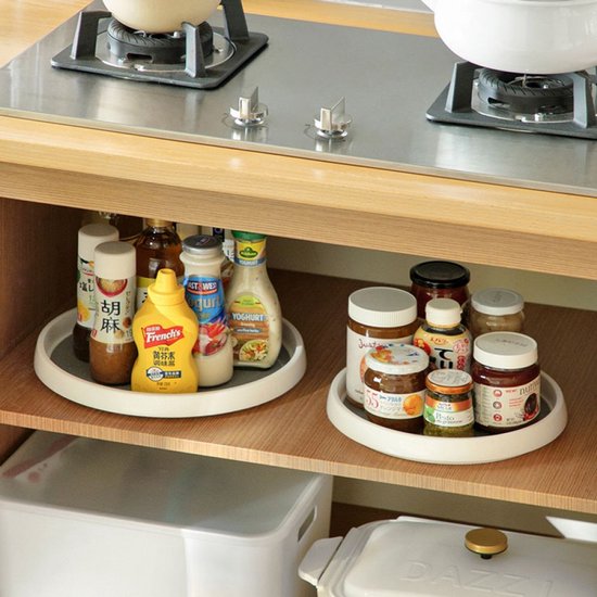 longziming -Lazy Susan Draaiend Specerijenrek - Rotating Keuken ...