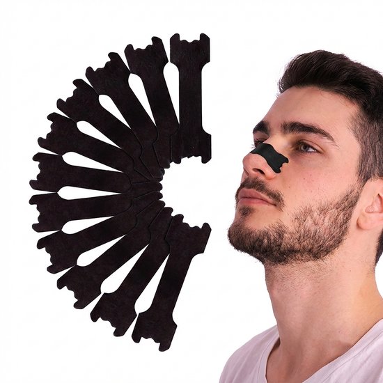 Consumerce® Neusstrips 10 Stuks - Zwart - Neusspreider Sport - Anti ...