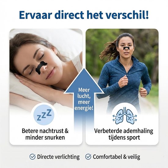 Consumerce® Neusstrips 10 Stuks - Zwart - Neusspreider Sport - Anti ...