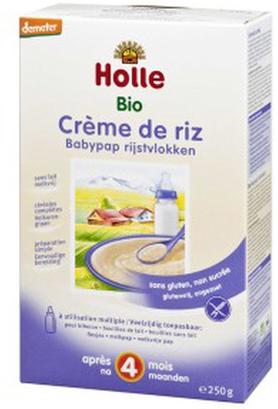 Holle Graanpap Rijst Bio 250GR | bol