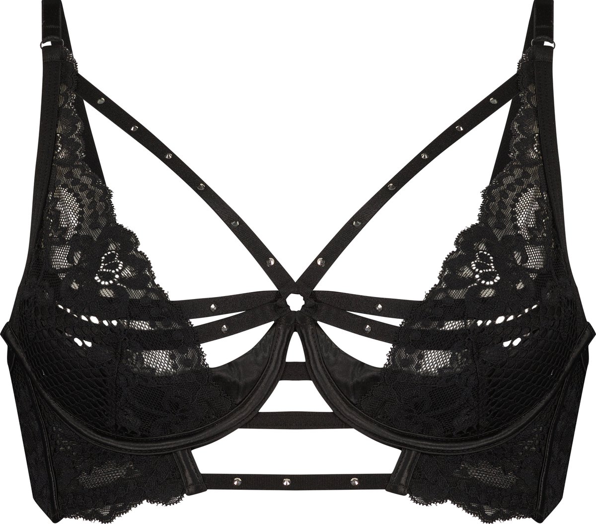 Hunkemöller Dames Lingerie Halve voorgevormde cup beugel bh Monroe ...