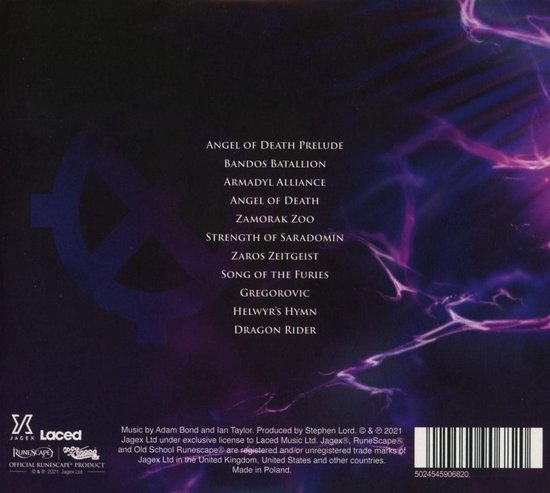 Ian Taylor & Adam Bond - Runescape God Wars Dungeon (CD), Ian Taylor ...
