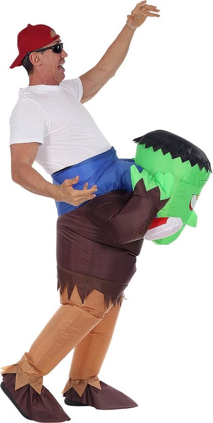 Widmann - Hulk Kostuum - Opblaasbaar Op De Rug Van De Hulk Kostuum ...