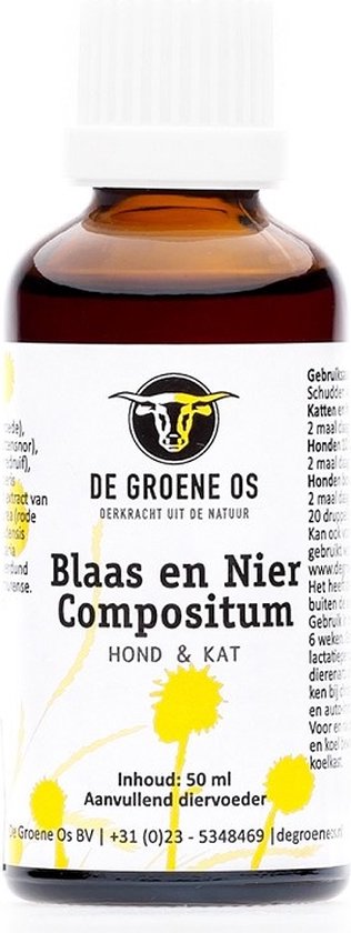 Solidago Complex (voorheen Blaas & Nier Compositum) - Hond & Kat - De ...