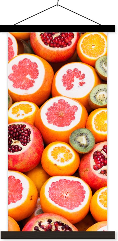 Porte-affiche avec affiche - Affiche scolaire - Fruit - Agrumes ...