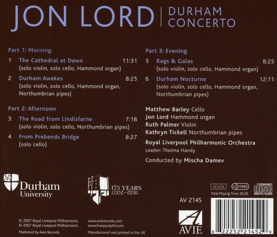 Kathryn Tickell, Royal Liverpool Philharmonic Orchestra, Mischa Damev ...