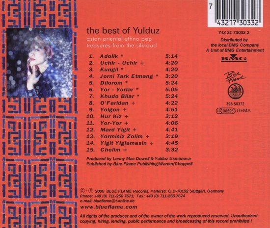 Yulduz Usmanova - Best Of Yulduz (CD), Yulduz Usmanova | CD (album ...