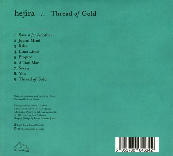 Hejira - Thread Of Gold (CD), Hejira | CD (album) | Muziek | bol