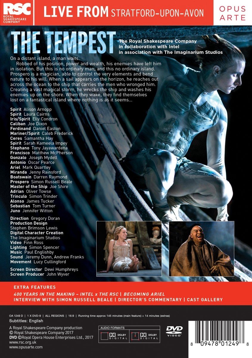 Royal Shakespeare Company - The Tempest (DVD), Donmar Warehouse Phyllida Lloyd | Muziek | bol