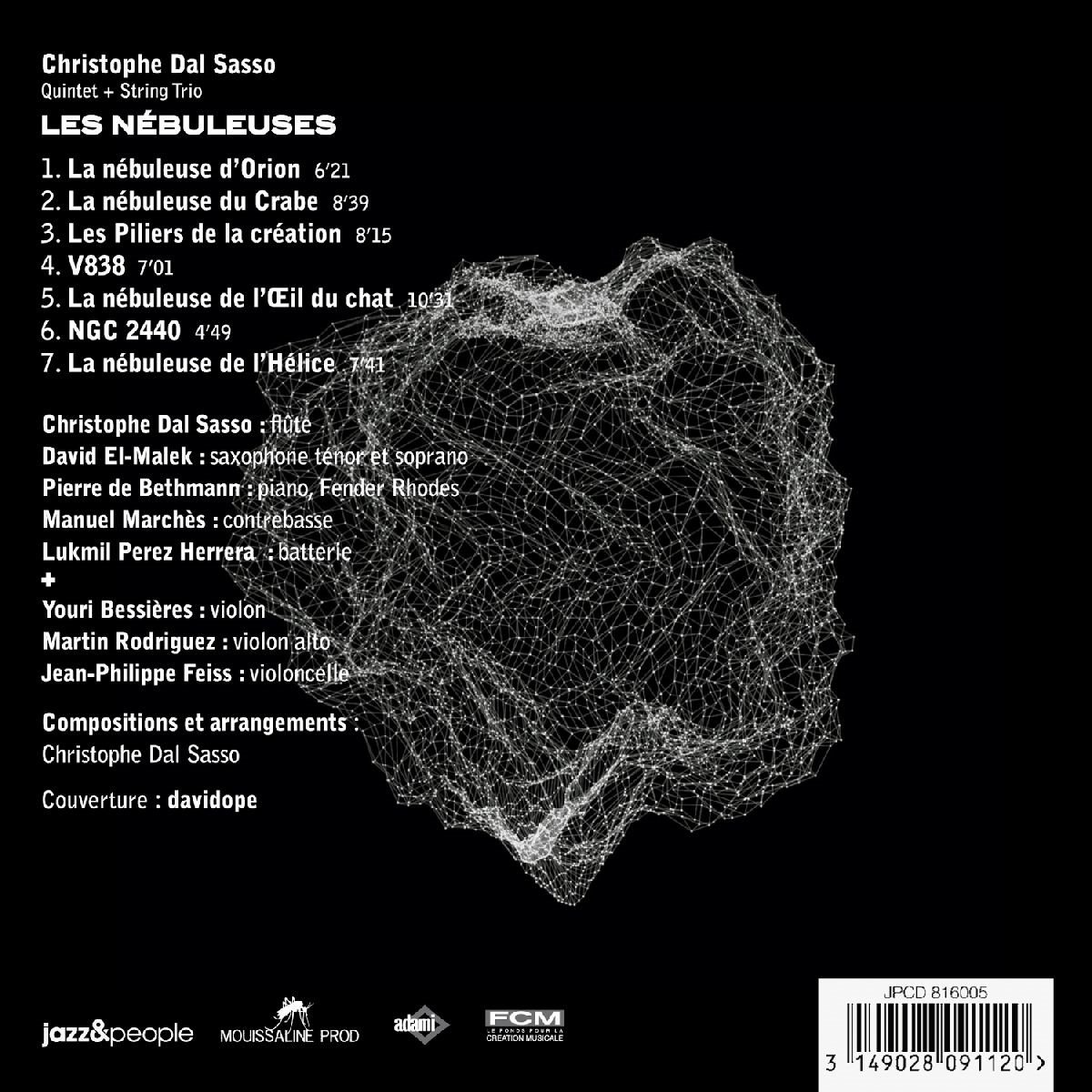 Christophe Dal Sasso - Les Nebuleuses (CD), Christophe Dal Sasso | CD ...