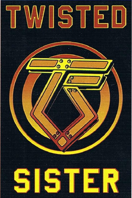 Twisted Sister - Logo - Textiel postervlag | bol.com