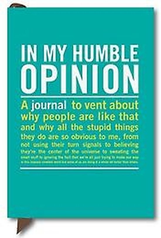 Knock Knock In My Humble Opinion Mini Inner Truth Journal | bol.com