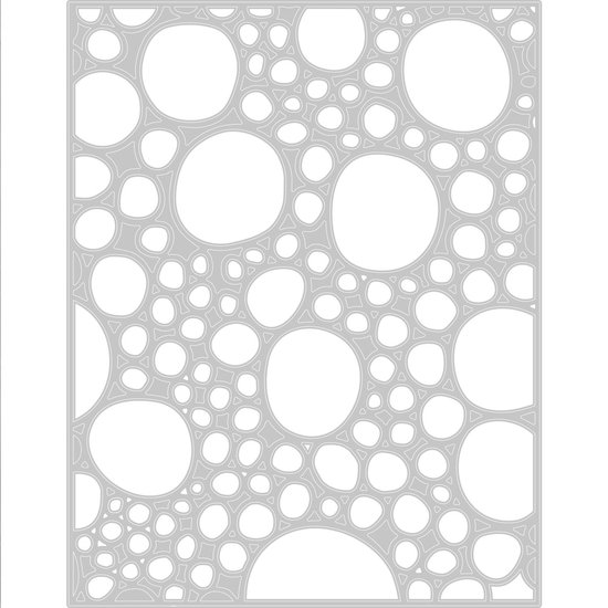 Sizzix Thinlits Snijmal - Bubbling | bol.com