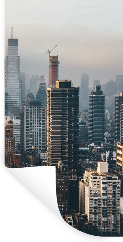 Muurstickers - Sticker Folie - New York - Skyline - Amerika - 40x80 cm ...