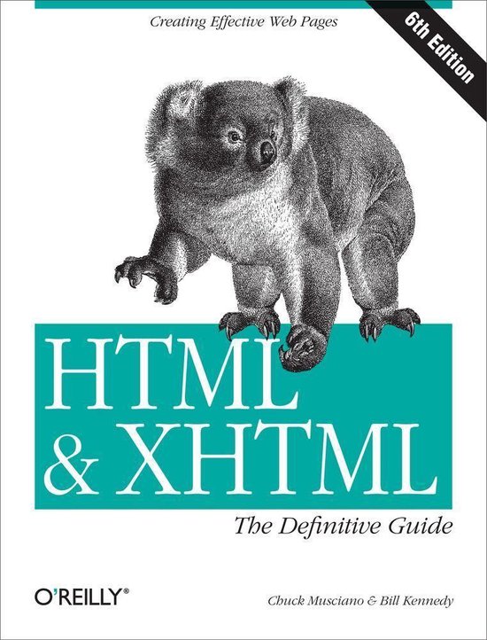 Html & Xhtml (ebook), Chuck Musciano | 9781449397456 | Boeken | bol.com