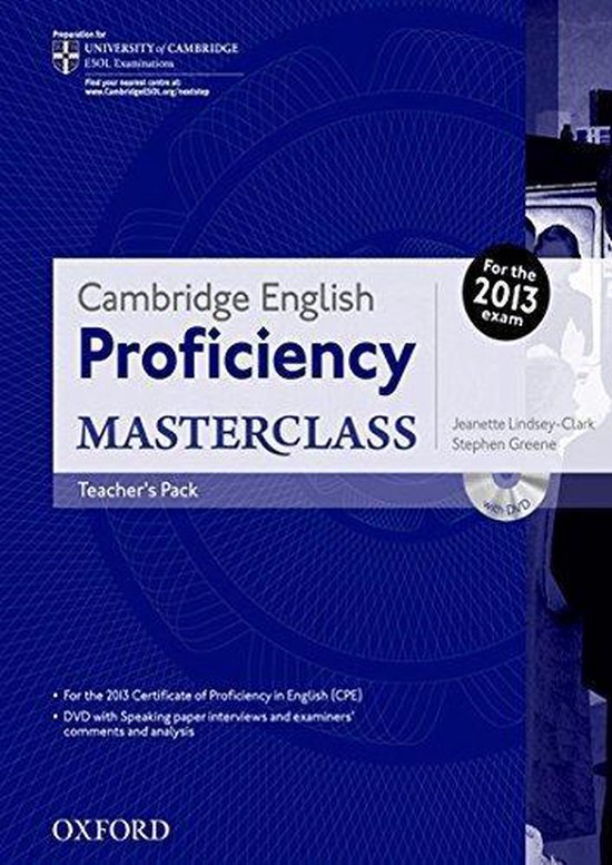 Cambridge English Proficiency Masterclass: Teacher's Pack ...