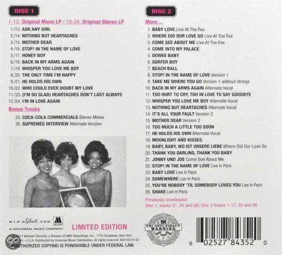 More Hits By The Supremes, The Supremes | CD (album) | Muziek | bol