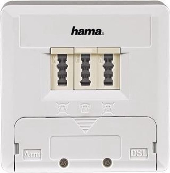 Hama 00044513 telefoon splitter | bol.com