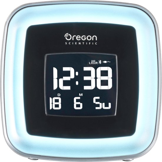 Oregon Scientific OSRM661 Wekker Digital Alarm Clock Zilver | bol
