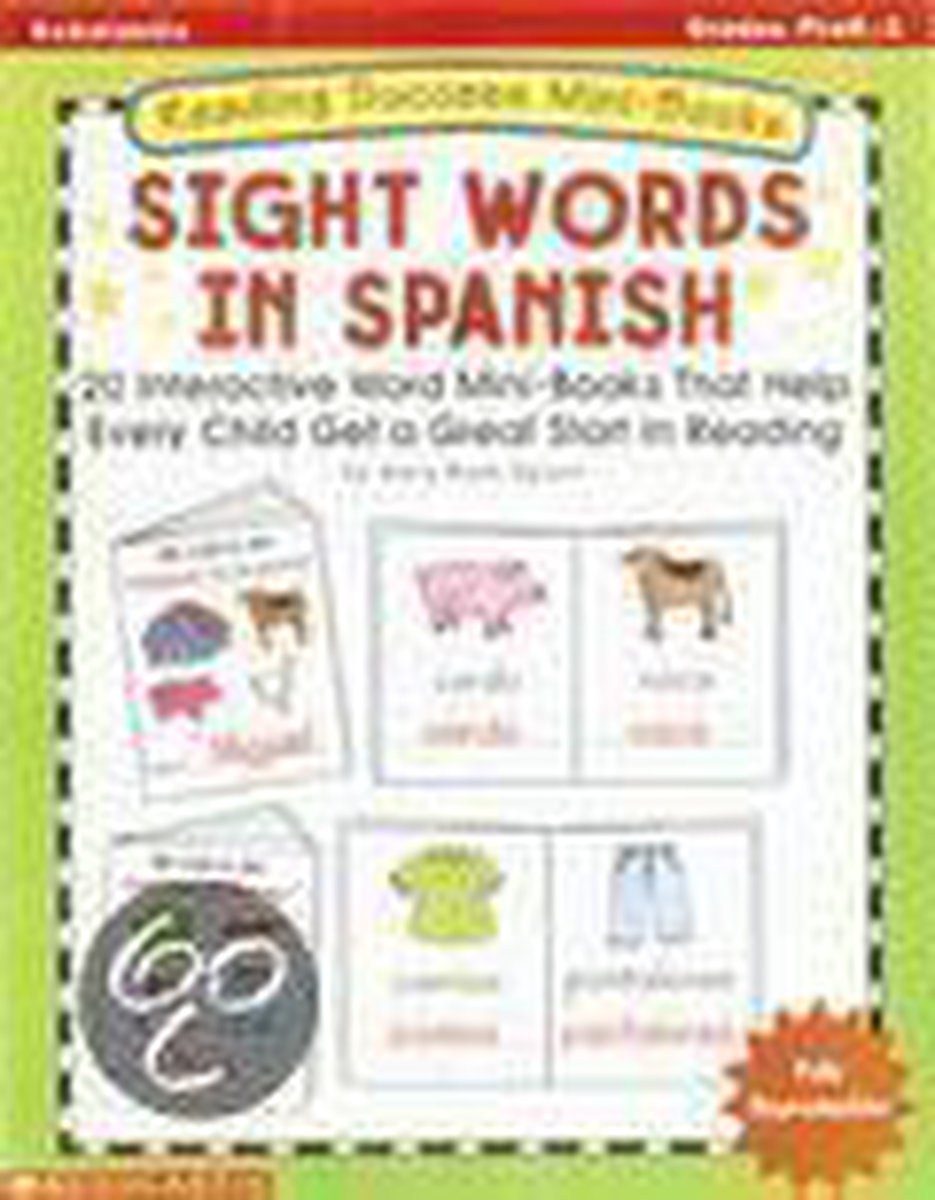 Sight Words in Spanish, Mary Beth Spann | 9780439141154 | Boeken | bol