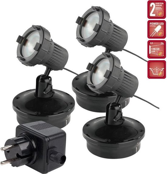 Vivaria VarioLed 3 x 3Watt | bol.com