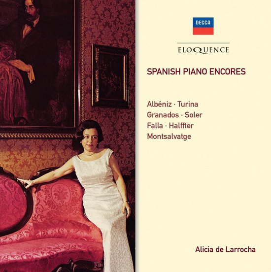 Spanish Piano Encores, Alicia de Larrocha | CD (album) | Muziek | bol.com