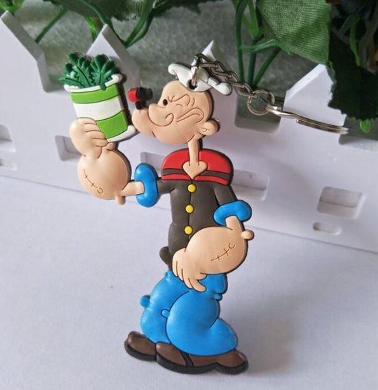 Popeye - Sleutelhanger - Keychain - Accessoires - 14 CM - Popeye the ...