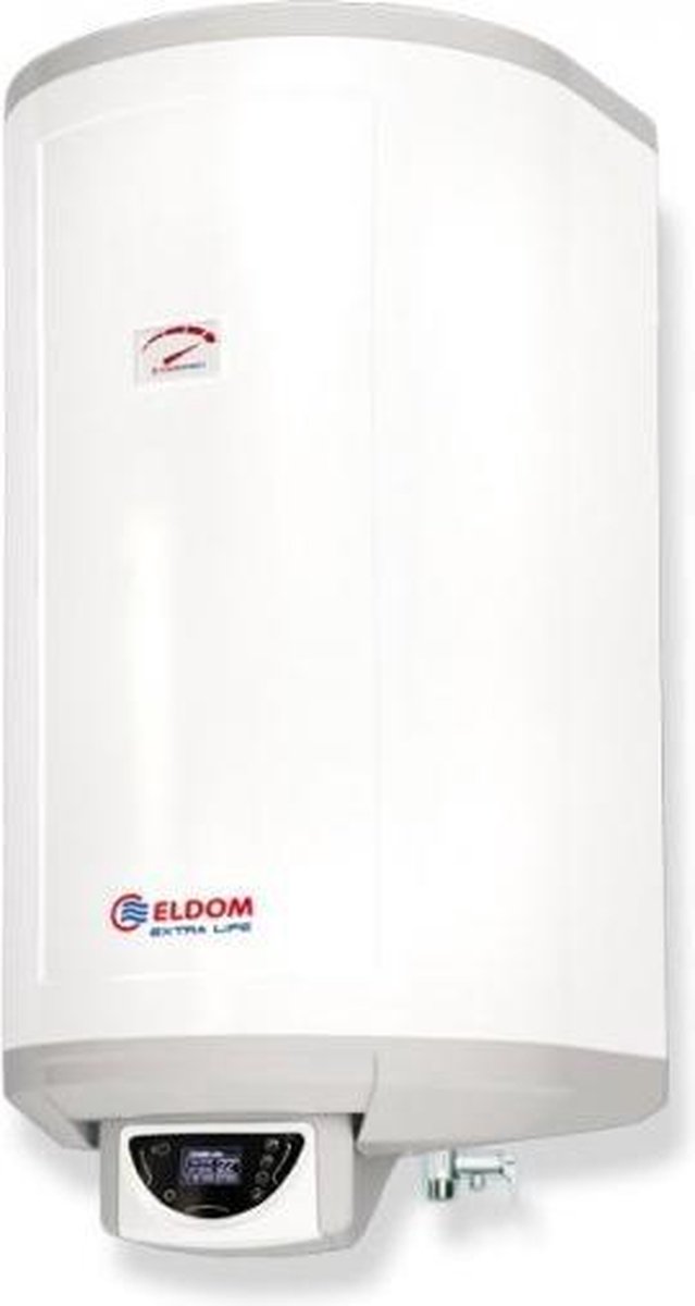 Elektrische boiler 50Liter Eldom 2,0kw met elektronische thermostaat EXTRA LIFE... | bol.com