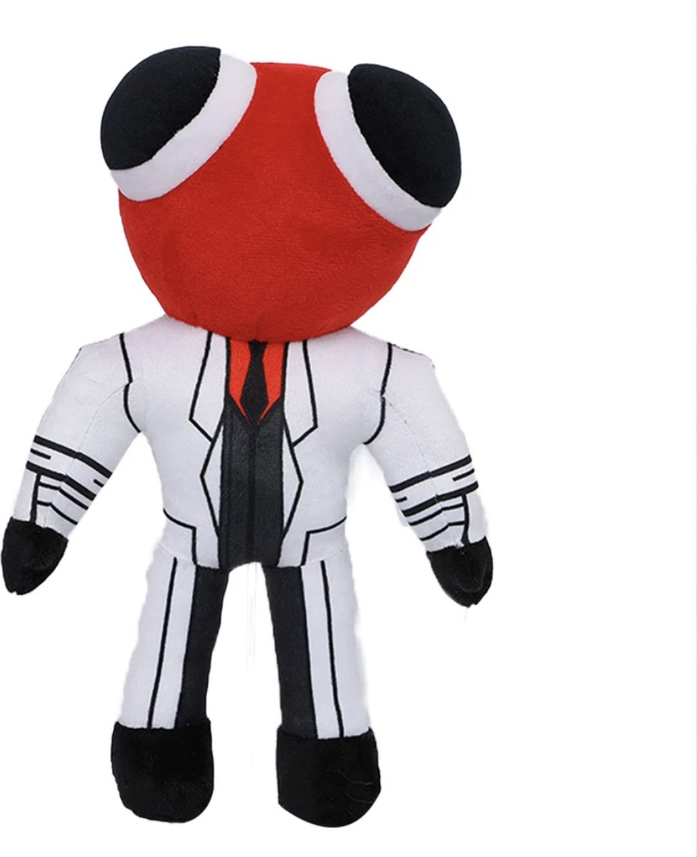 Red / Rood Rainbow Friends + 5 gratis Rainbow Friends Stickers | bol.com