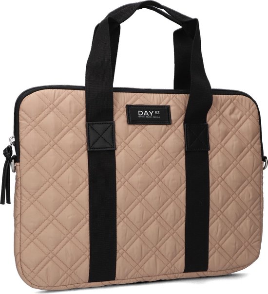 Day Et Gweneth Re-q Square Comp 13 Laptoptassen Dames - Beige - Maat ...