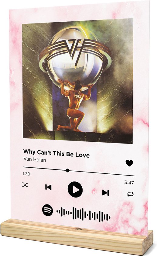 Songr Spotify Muziek Bordje - Why Can't This Be Love - Van Halen ...