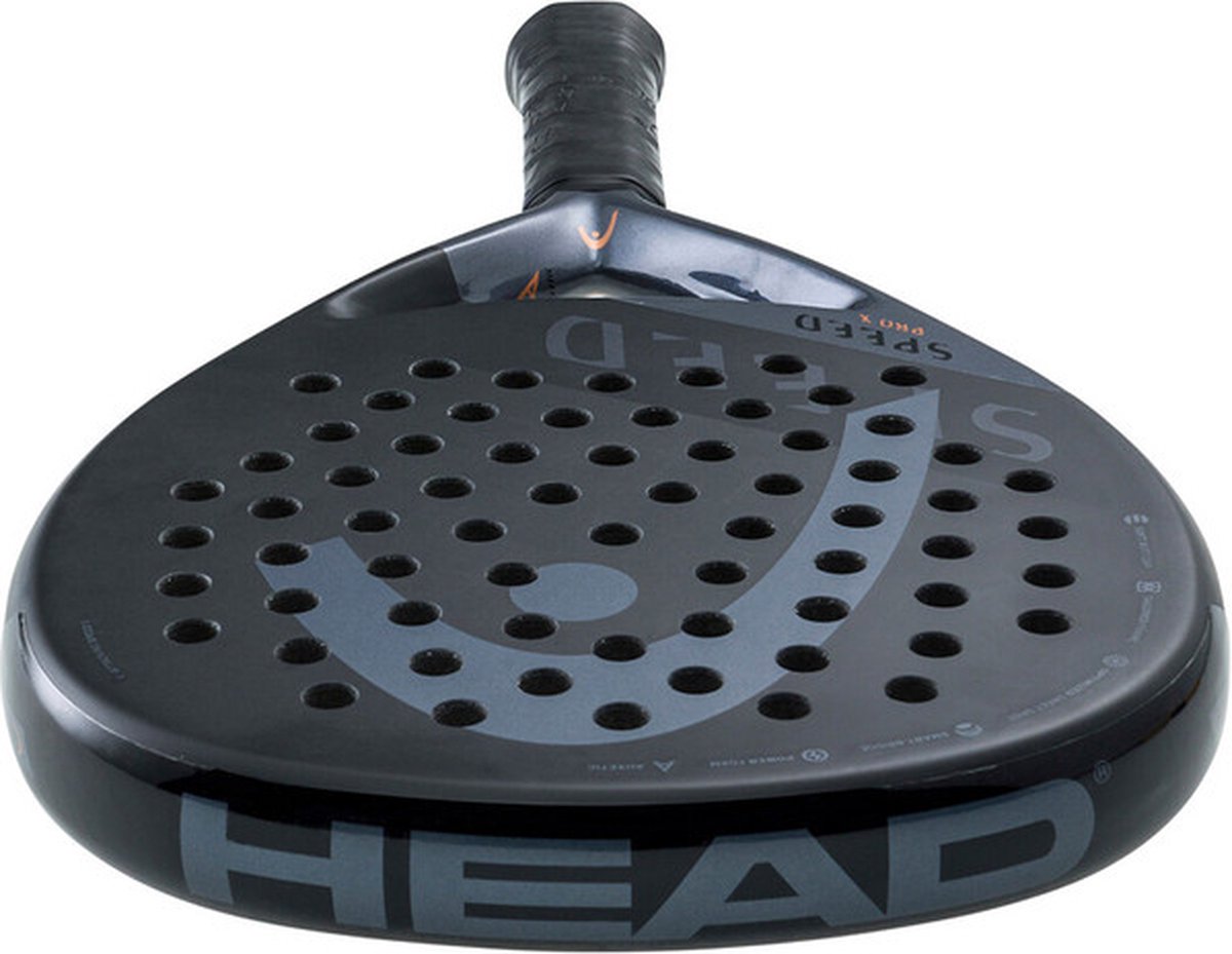 Head Speed Pro X 12K (Druppel) - 2023 - padel racket - Zwart/Grijs ...