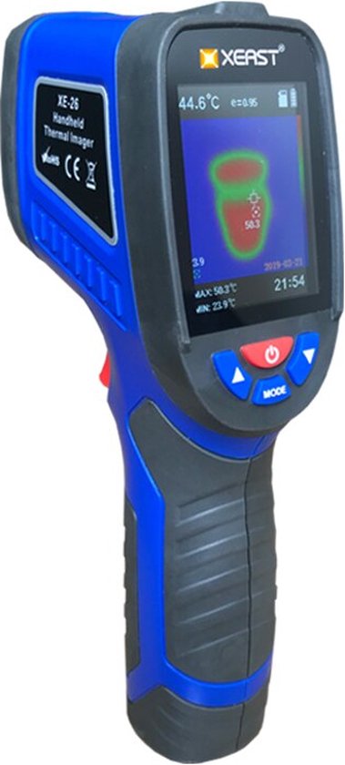 Warmte Camera- bereik -20℃ tot 380 ℃ - Warmtebeeldcamera - Thermische ...