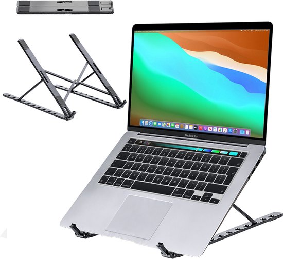 Laptop Standaard Aluminium Laptop Stand - Ergonomisch Verstelbare ...