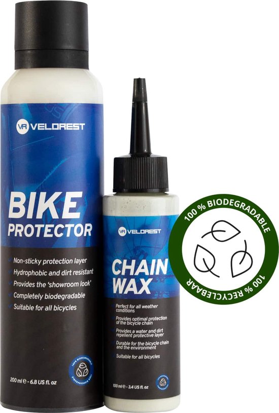 Velorest Bike Wax Bundle - Fiets Bescherming Set - Kettingwax ...
