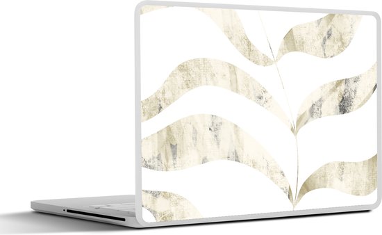 Laptop sticker - 14 inch - Bladeren - Pastel - Design - 32x5x23x5cm ...