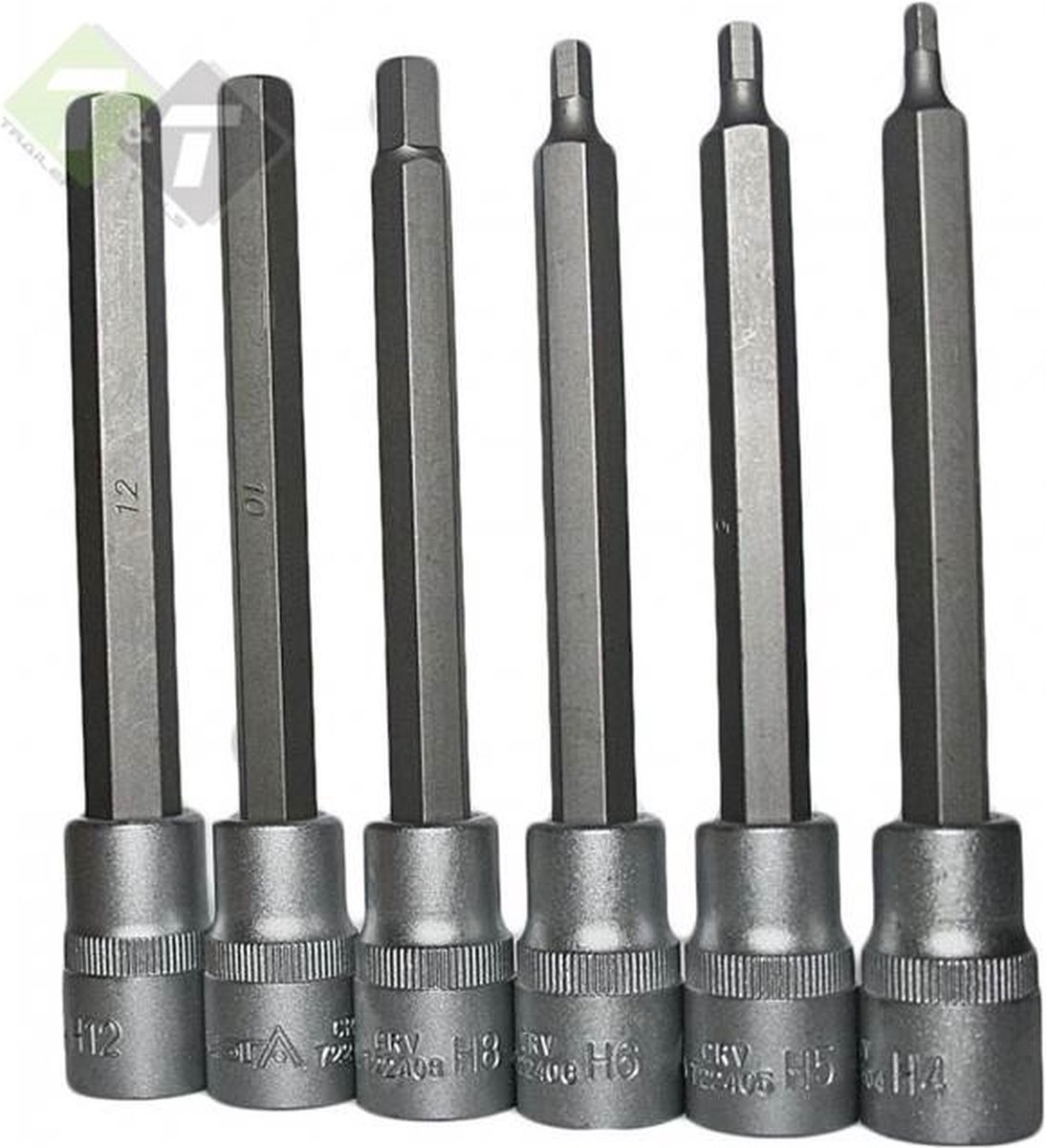 Inbusdoppen set - Inbus doppen - Metrische maten - 12 delig - ASTA ...