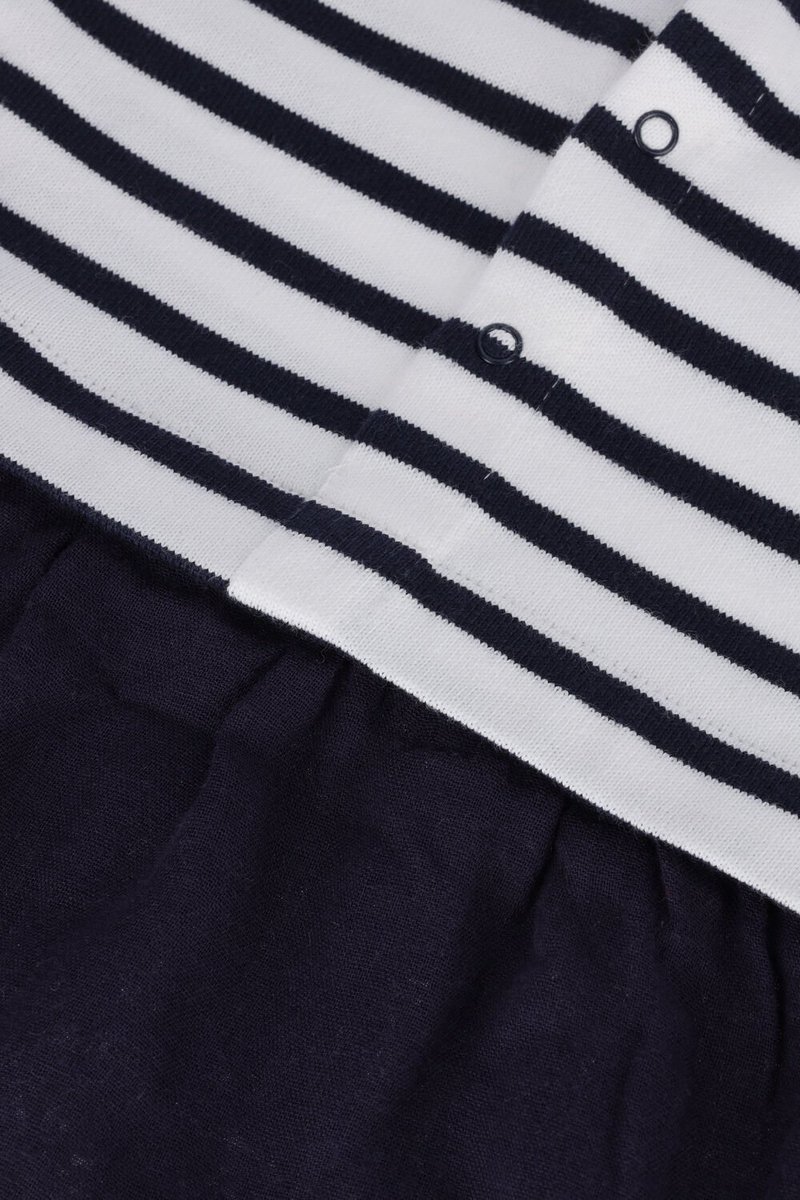 Petit Bateau Cleopatre_ Jurken & Rokken Baby - Blauw - Maat 80 | bol.com