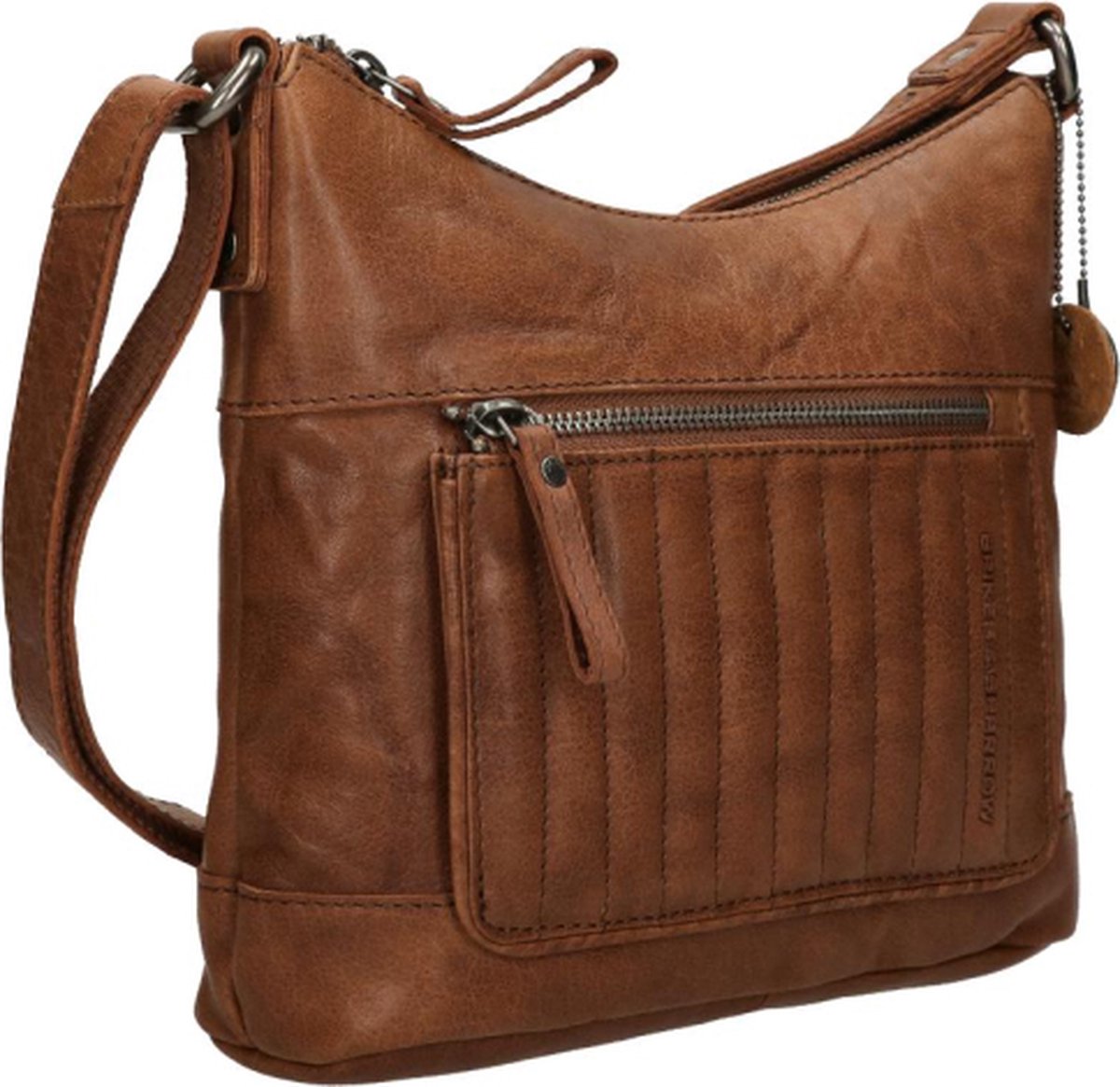 Spikes & Sparrow Medium Schoudertas / Crossbody Tas Dames - Leer ...