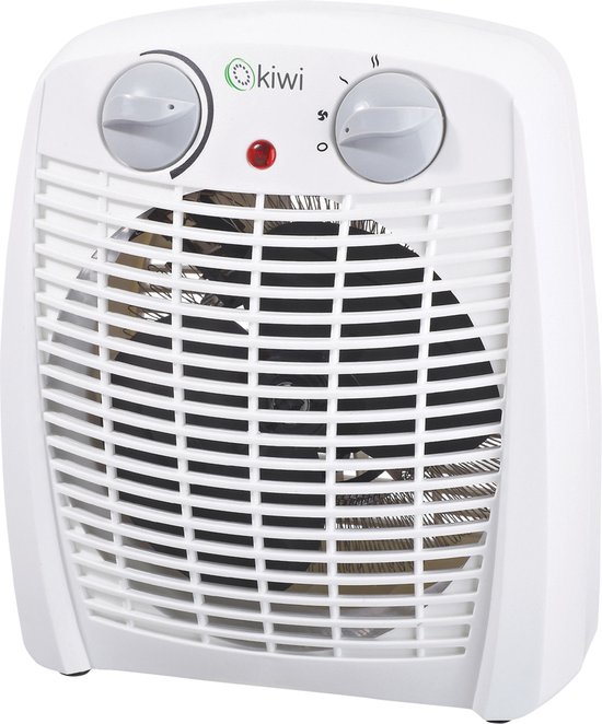 Kiwi Ventilatorkachel - 2000W - Warme & koude lucht - 4 standen - Elektrische kachel -... | bol.com