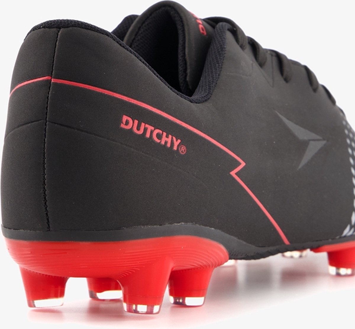 Dutchy Offside heren voetbalschoenen FG - Zwart - Maat 43 | bol.com