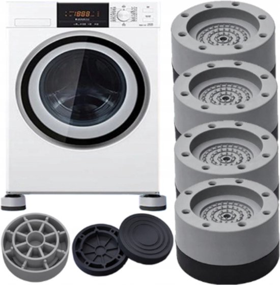 JKR Trillingdempers Wasmachine - Wasmachine - Wasmachine Verhoger - 4 ...