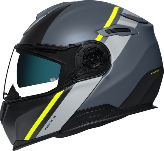 Nexx X.Vilitur Stigen Grijs Neon Matt Systeemhelm XS | bol.com