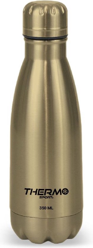 Thermal Bottle ThermoSport Golden Steel (350 ml) | bol