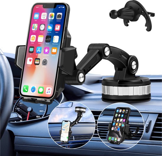 Telefoonhouder Auto - Universeel - verstelbare - Gsm / Mobiel houder ...