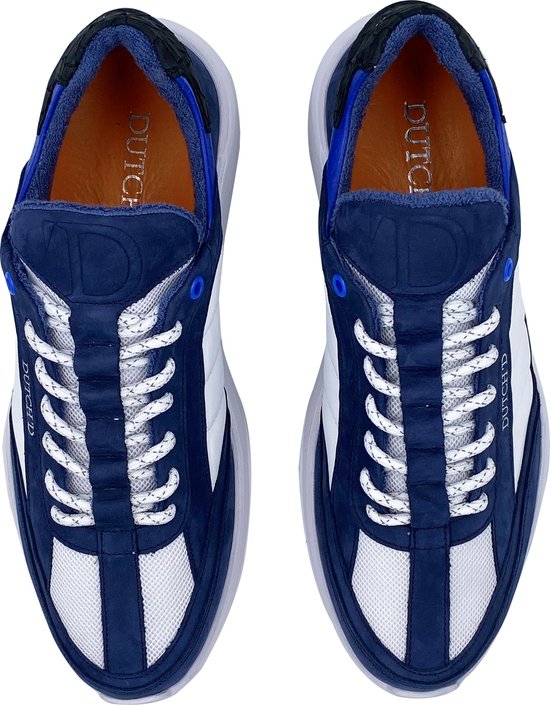 Dutch'D - Elements Blue White - Maat 40 - Leer - Blauw/ Wit - Zomer | bol